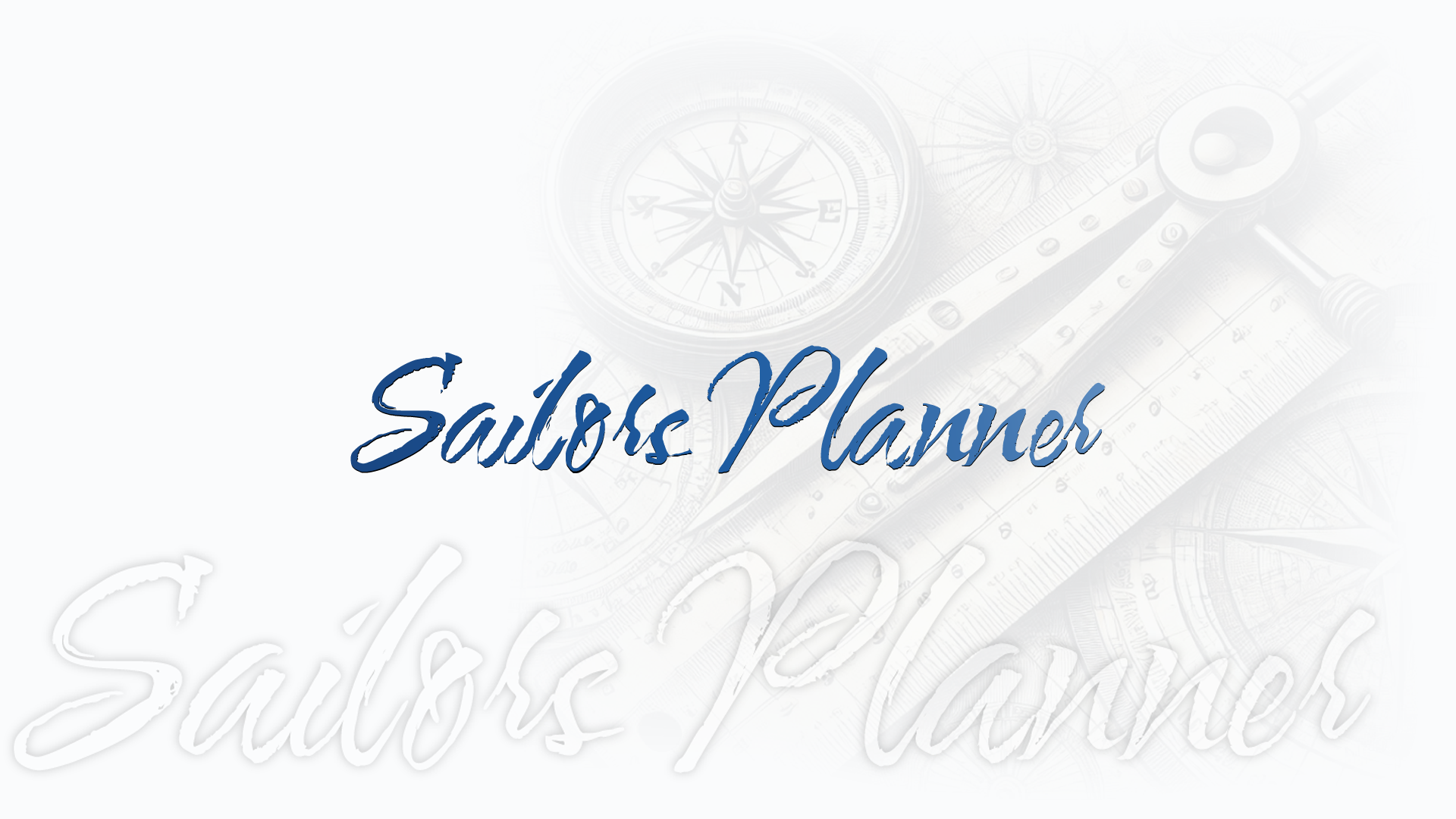 Sailors Planner™. Helping sailors plan smarter, sail safer, and enjoy ...